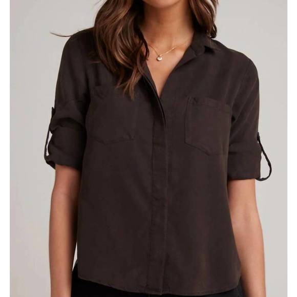 Bella Dahl | Tops | New Bella Dahl Split Back Button Down Shirt In ...